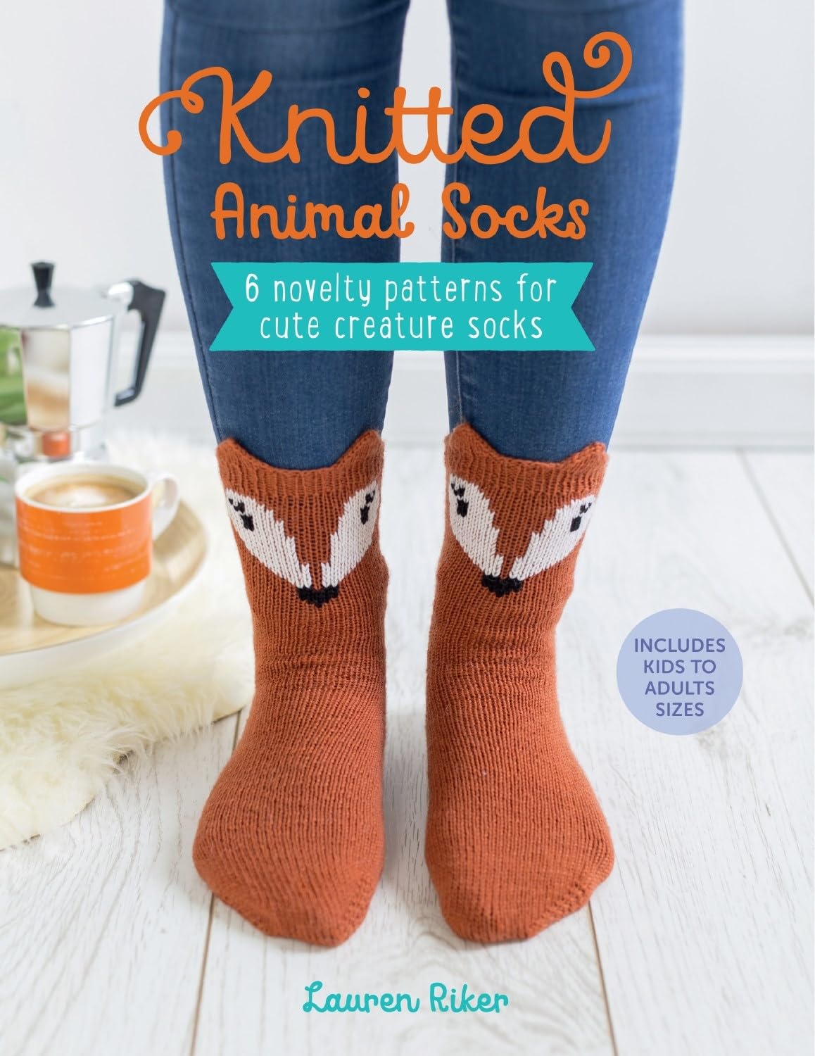 Knitted Animal Socks - Lauren Riker – The Wool Shop