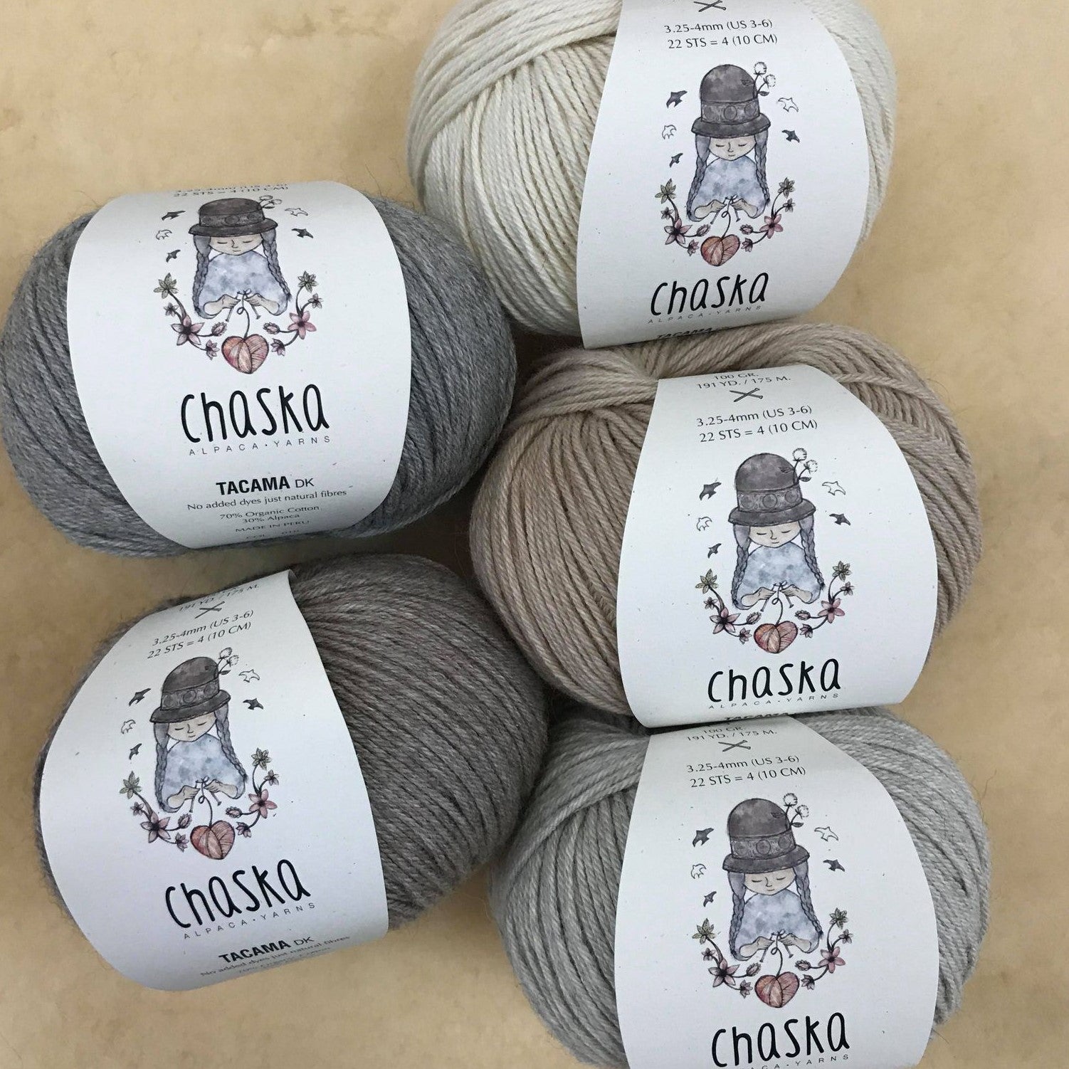 Chaska Tacama Organic DK 8ply – The Wool Shop